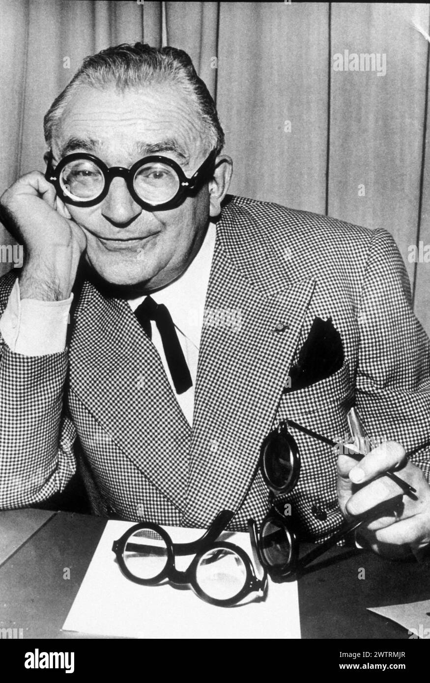 Marcel ACHARD ©Serge Hambourg/Opale.photo Stock Photo - Alamy