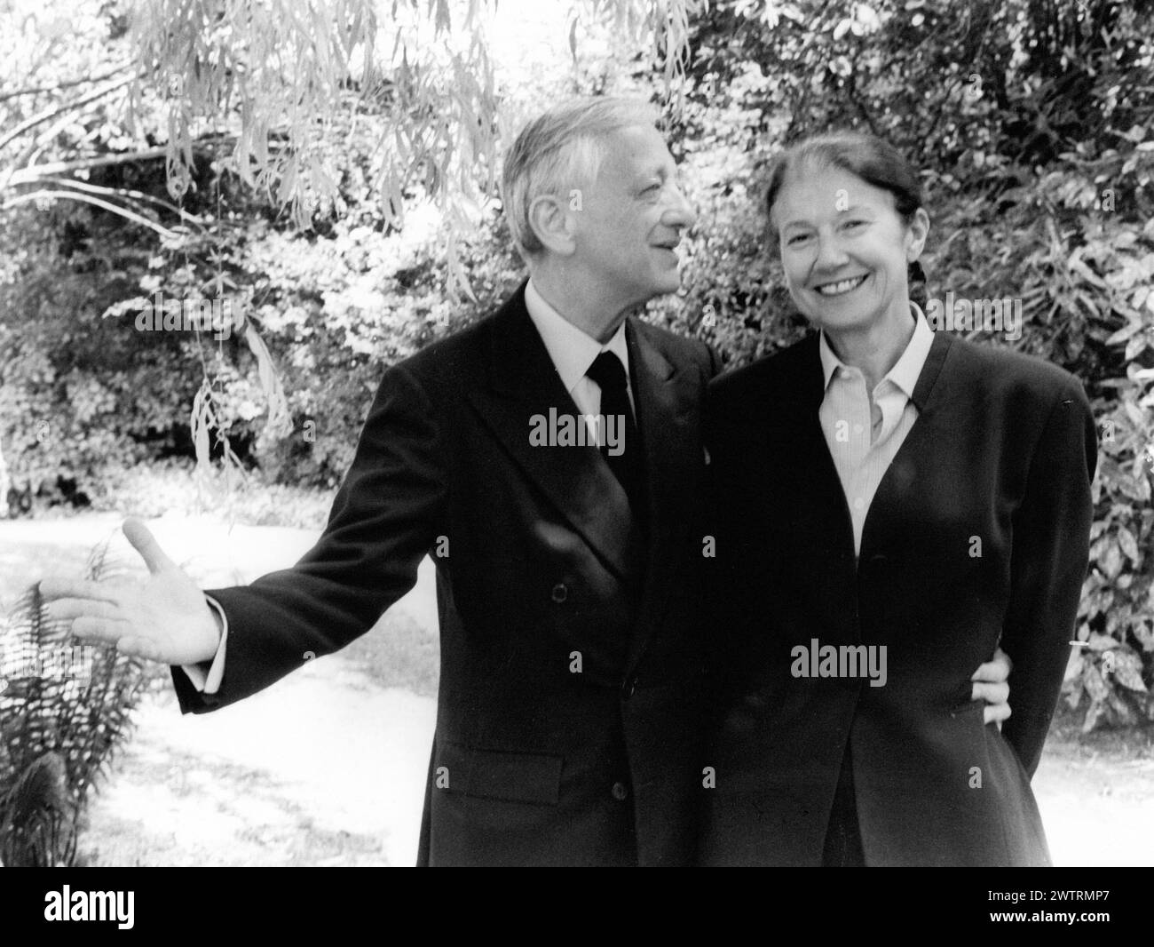 BEGLEY Louis et MUHLSTEIN Anka - Date: 20030801 ©Serge Hambourg/Opale ...