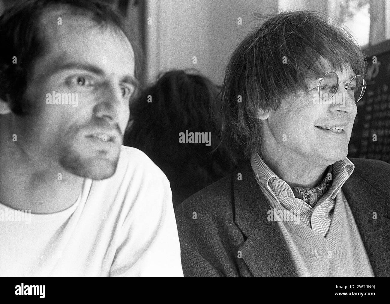 Portrait of Cabu (Jean Maurice Jules Cabut) and Philippe Mougey vers ...