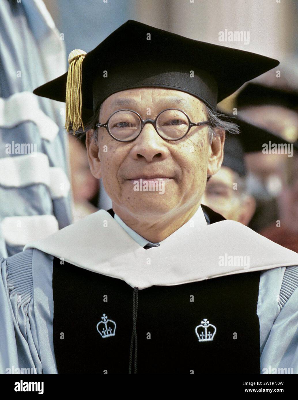 Portrait of Ieoh Ming Pei (architect) (Dr. Honoris Causa, Columbia University) 14/05/1980 ©Serge ...