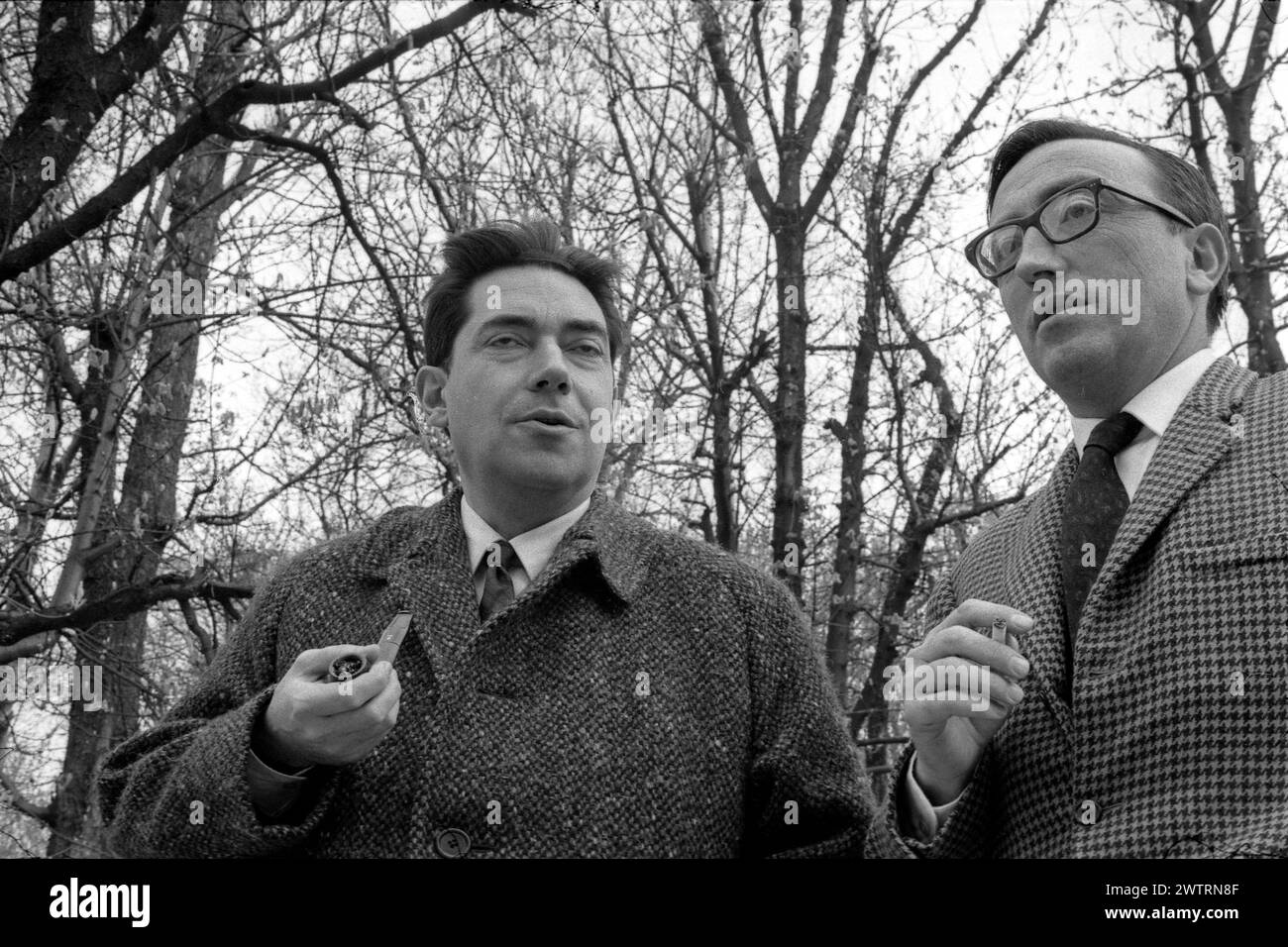 Portrait of Jean Laplanche and Jean-Bertrand (Jean Bertrand) Pontalis ...