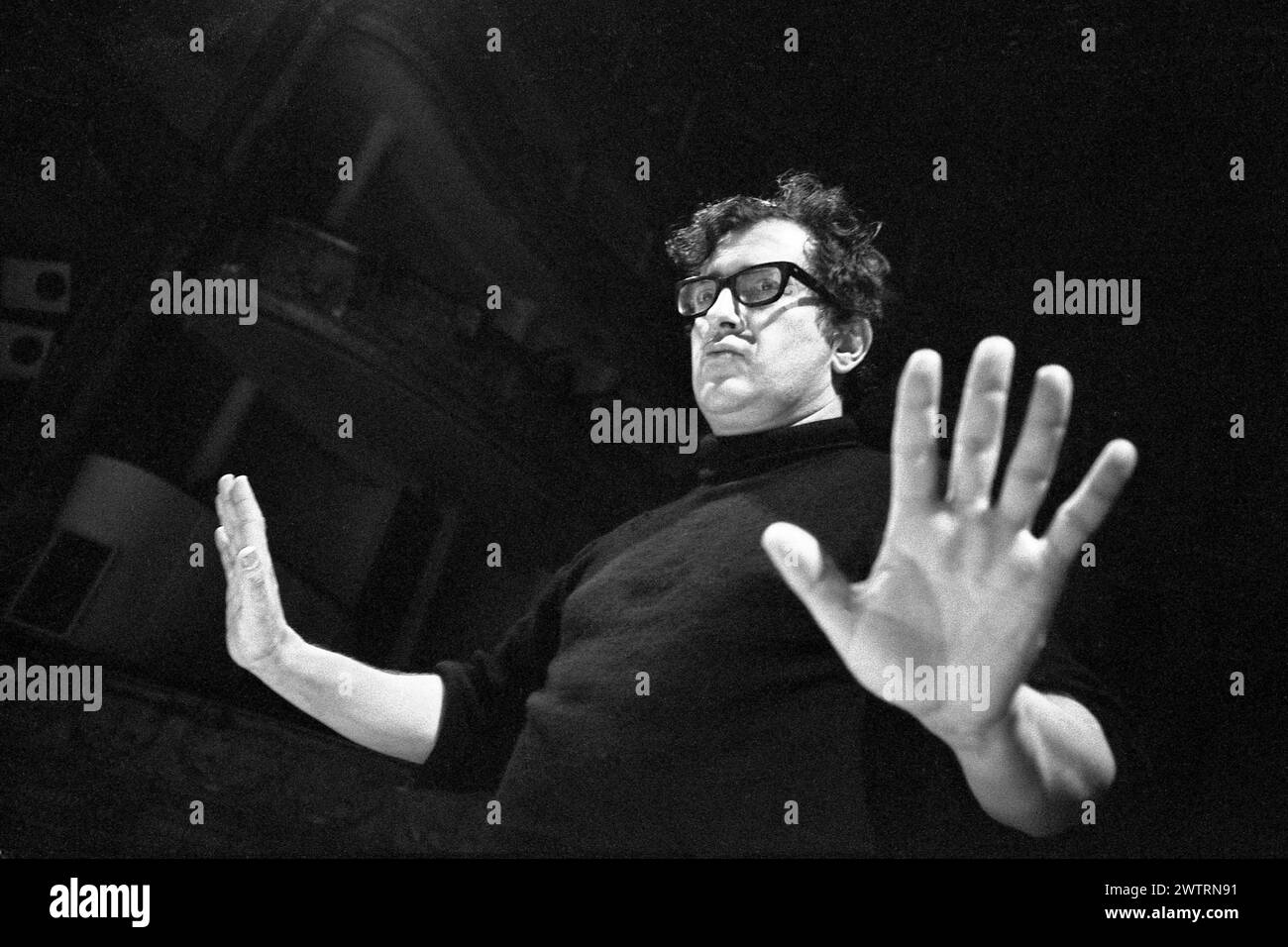 Portrait of Luciano Berio (composer) 1970s ©Serge Hambourg/opale.photo ...
