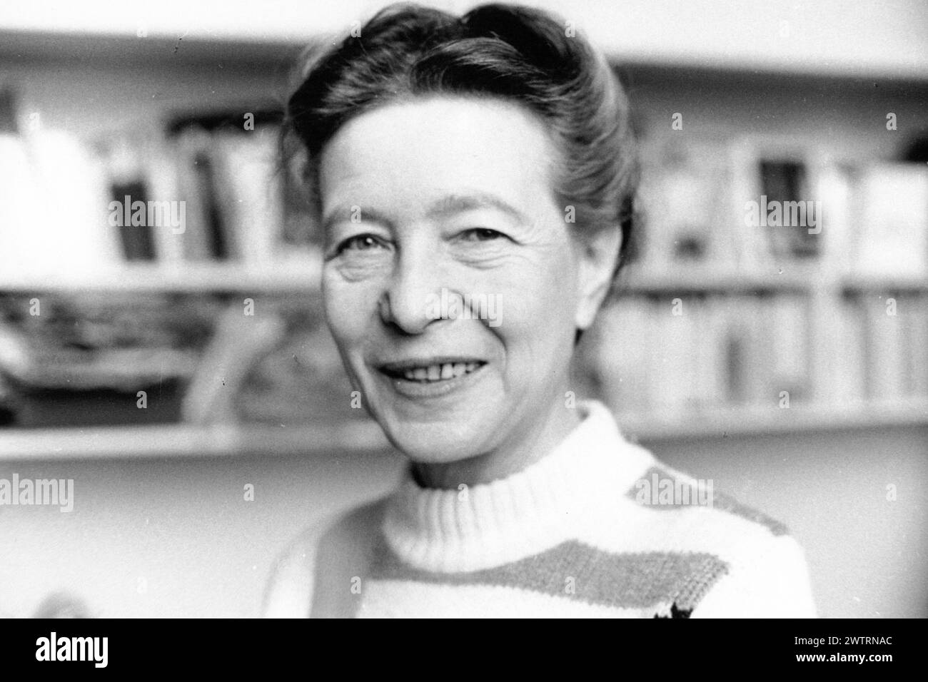 Portrait de simone de beauvoir hi-res stock photography and images - Alamy