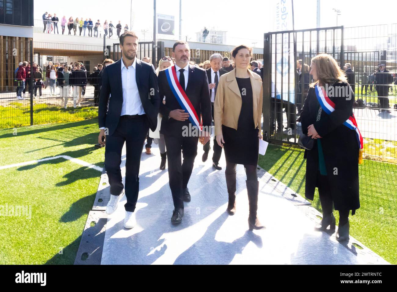Colombes, France. 19th Mar, 2024. Vincent Isore/IP3 ; Colombes, France ...