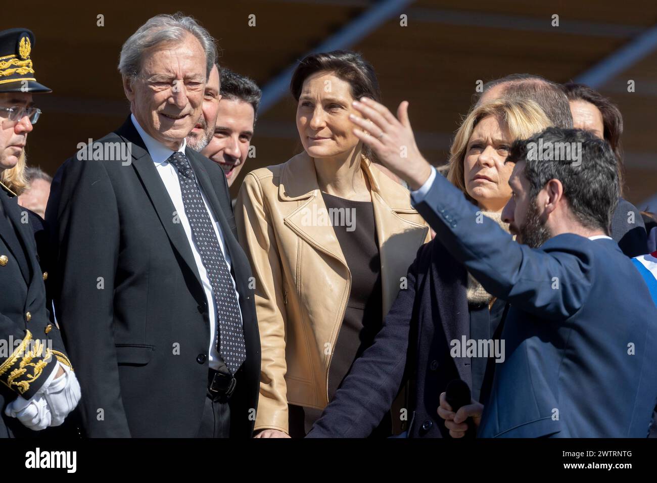 Colombes, France. 19th Mar, 2024. Vincent Isore/IP3 ; Colombes, France ...