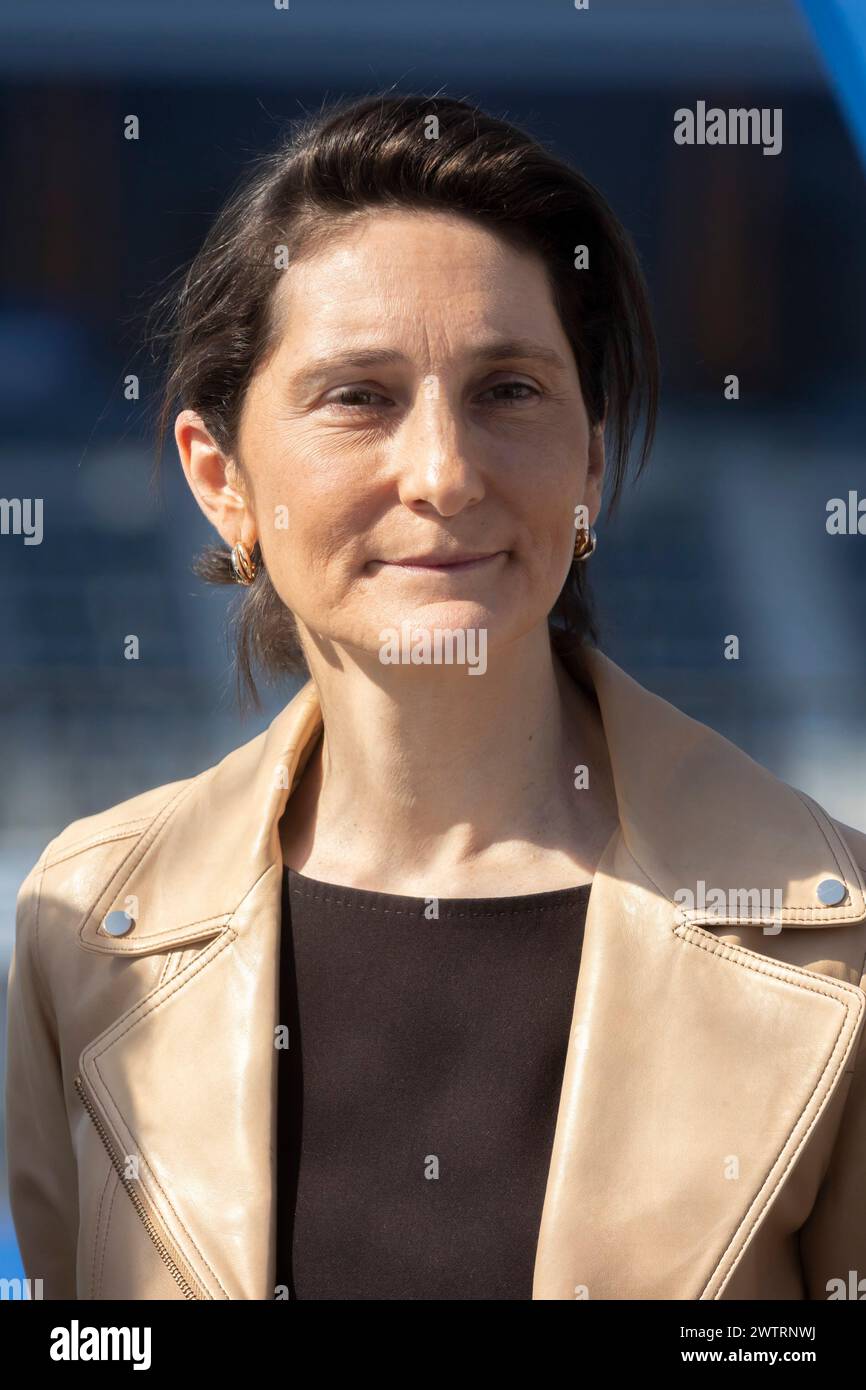 Colombes, France. 19th Mar, 2024. Vincent Isore/IP3 ; Colombes, France ...