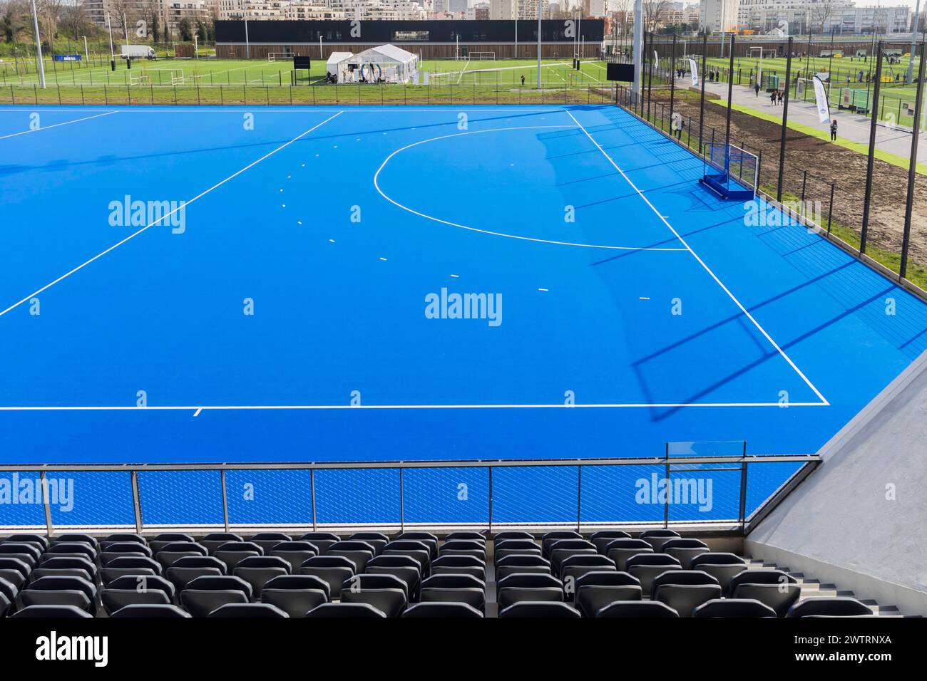 Vincent Isore/IP3 ; Colombes, France March 19, 2024 - Inauguration of ...