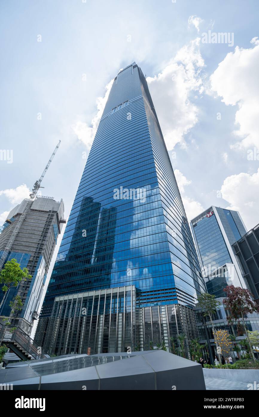 KL, Malaysia-March 9,2024 : Exterior view of The Exchange TRX mall ...
