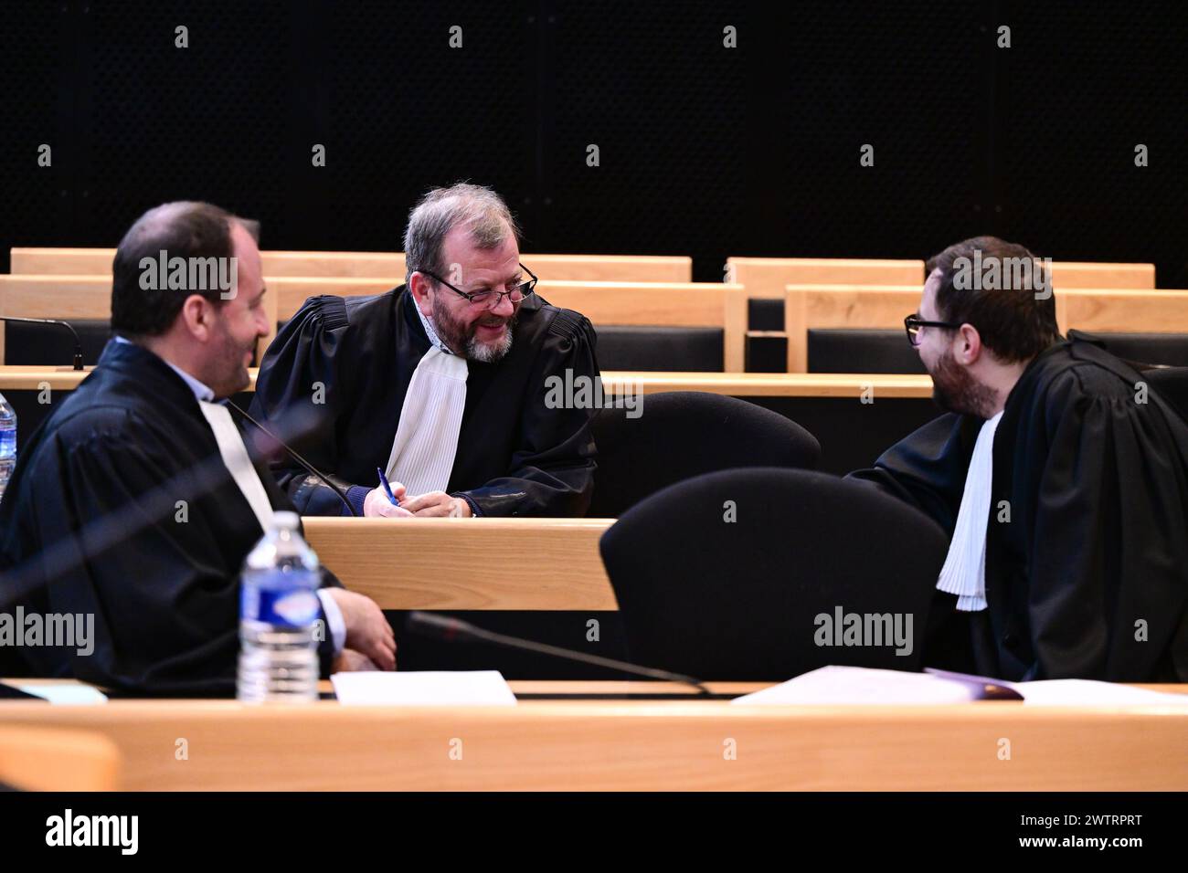 Lawyer Vincent Bouthor, Lawyer Jean-Philippe Riviere and Lawyer Jean ...