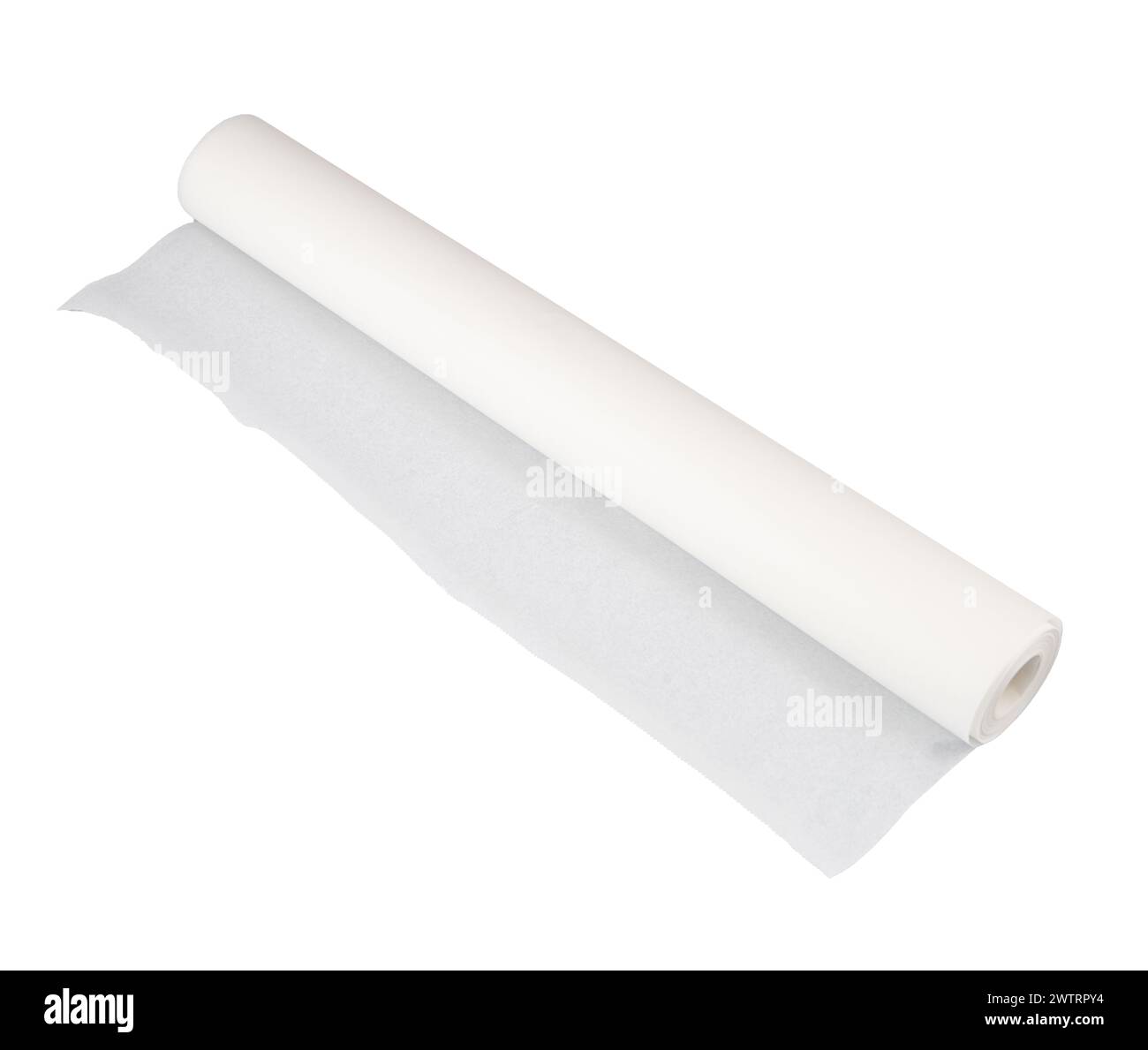 a roll of baking paper on a transparent background Stock Photo - Alamy
