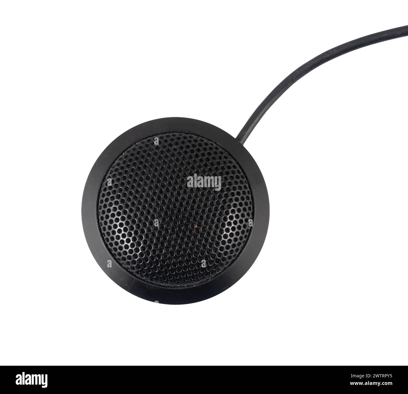 an external microphone isolated on a transparent background Stock Photo ...