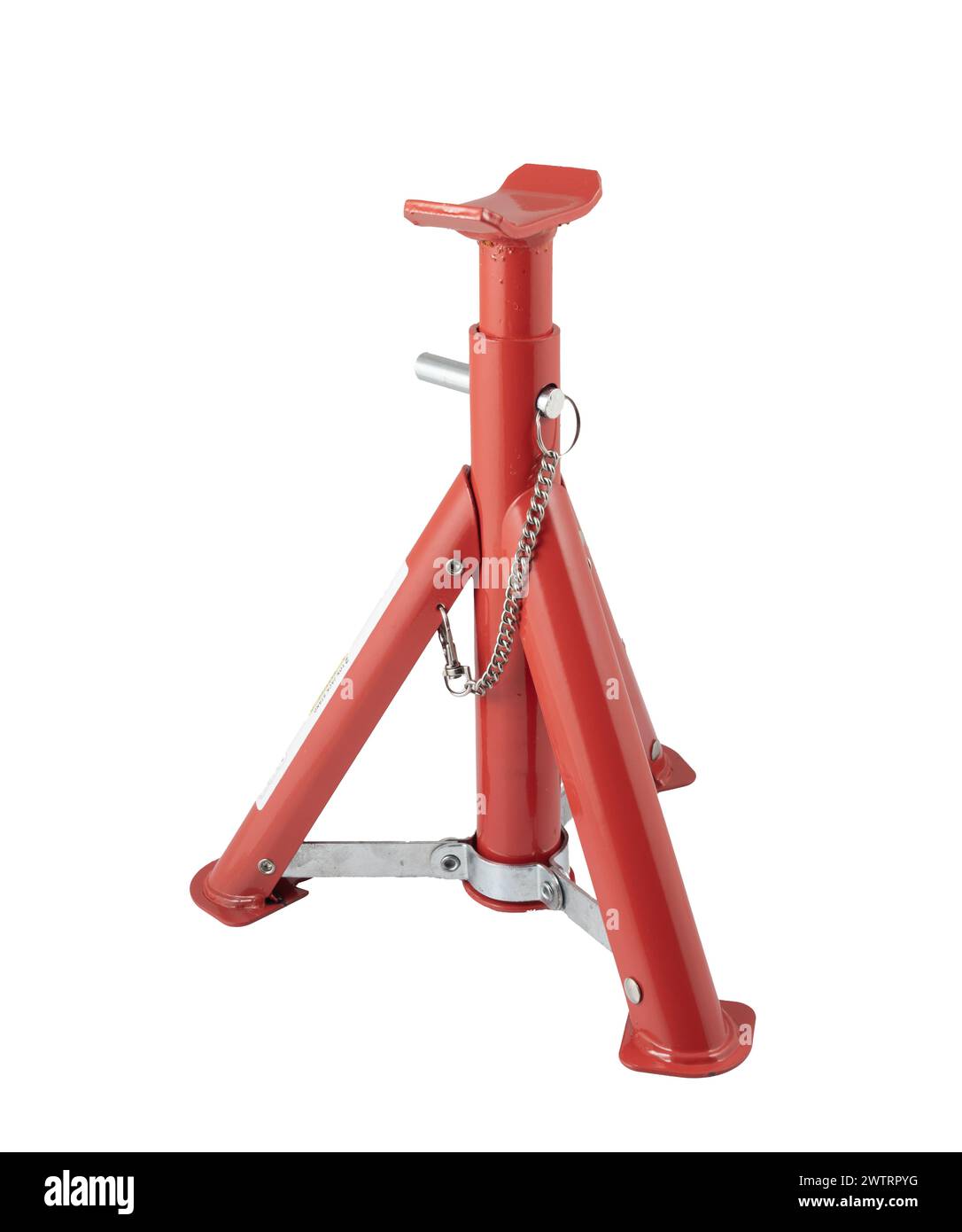 a metal car support stand on a transparent background Stock Photo - Alamy