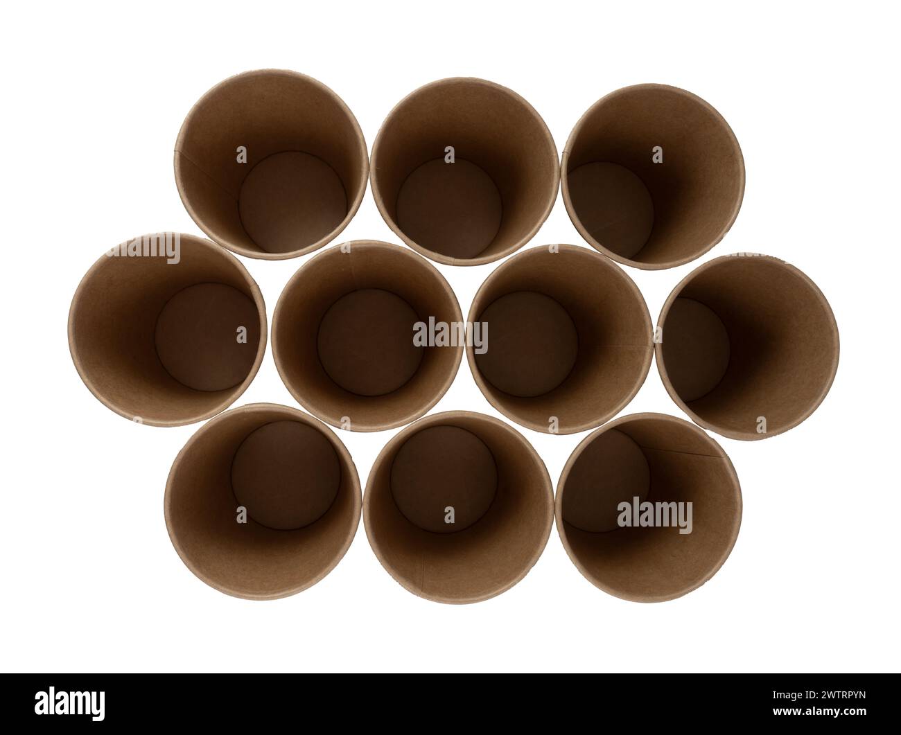 paper cups on a transparent background Stock Photo - Alamy