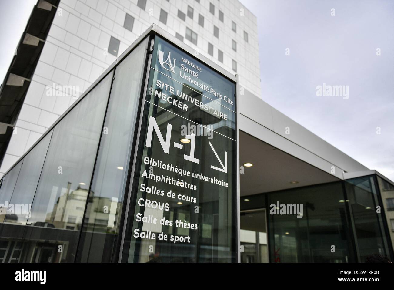 Paris, France. 19th Mar, 2024. This photograph shows the Institut ...
