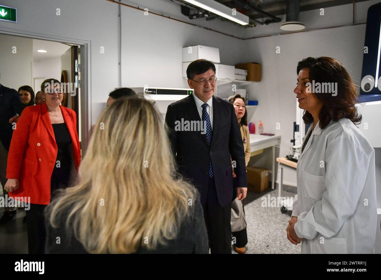 Paris, France. 19th Mar, 2024. French Higher Education and Research ...