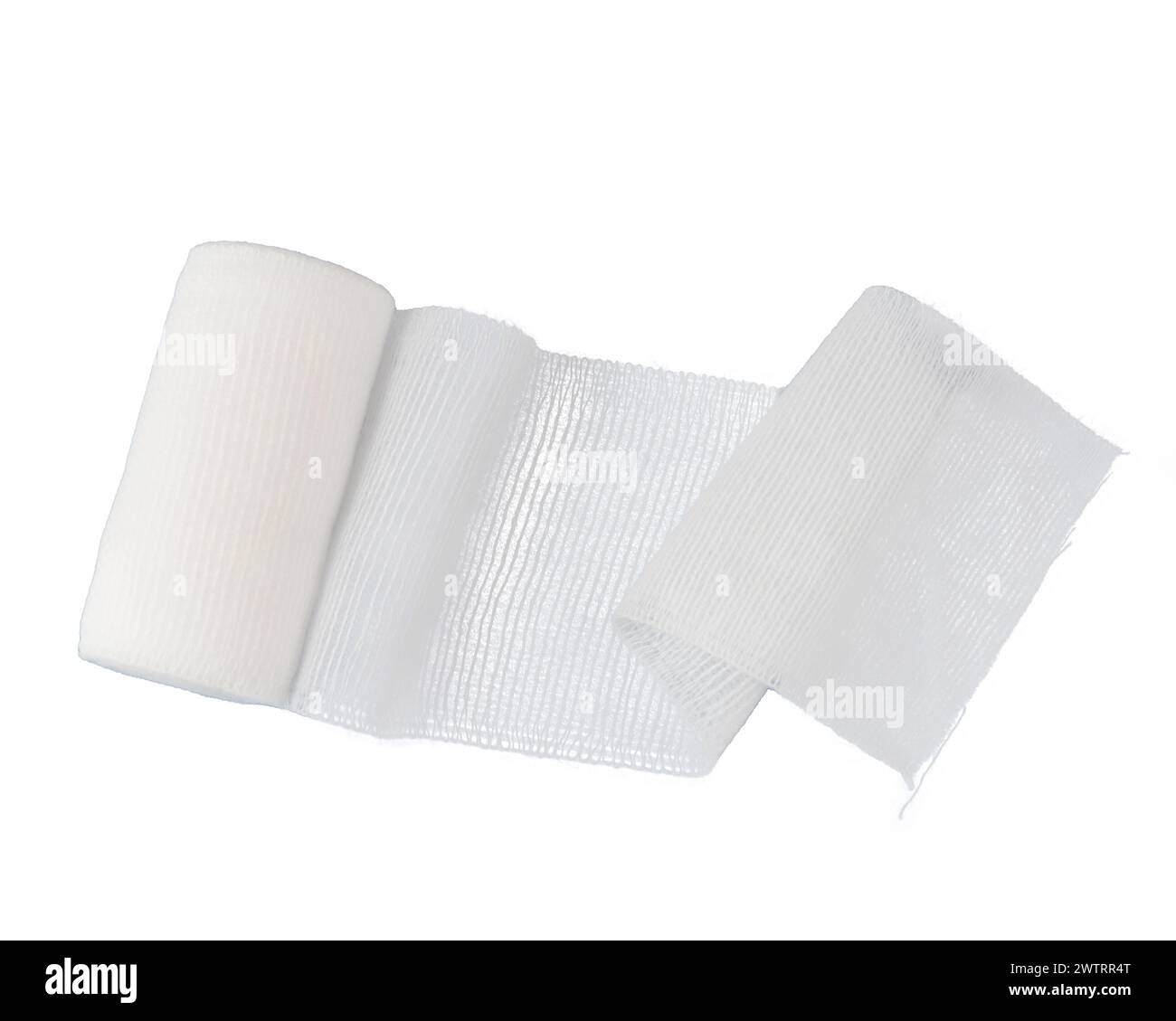 a white bandage on a transparent background Stock Photo - Alamy