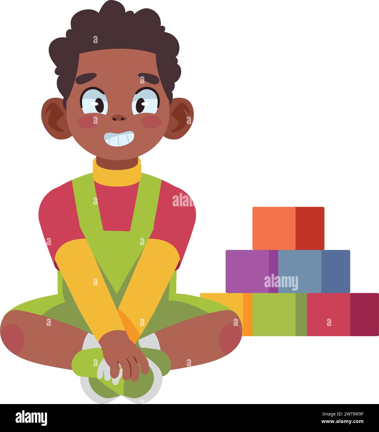 autism boy cute Stock Vector Image & Art - Alamy