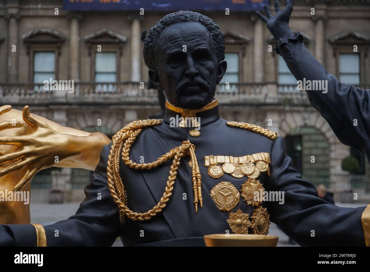 Royal Academy of Arts: The First Supper (Galaxy Black), 2023 Bronze ...