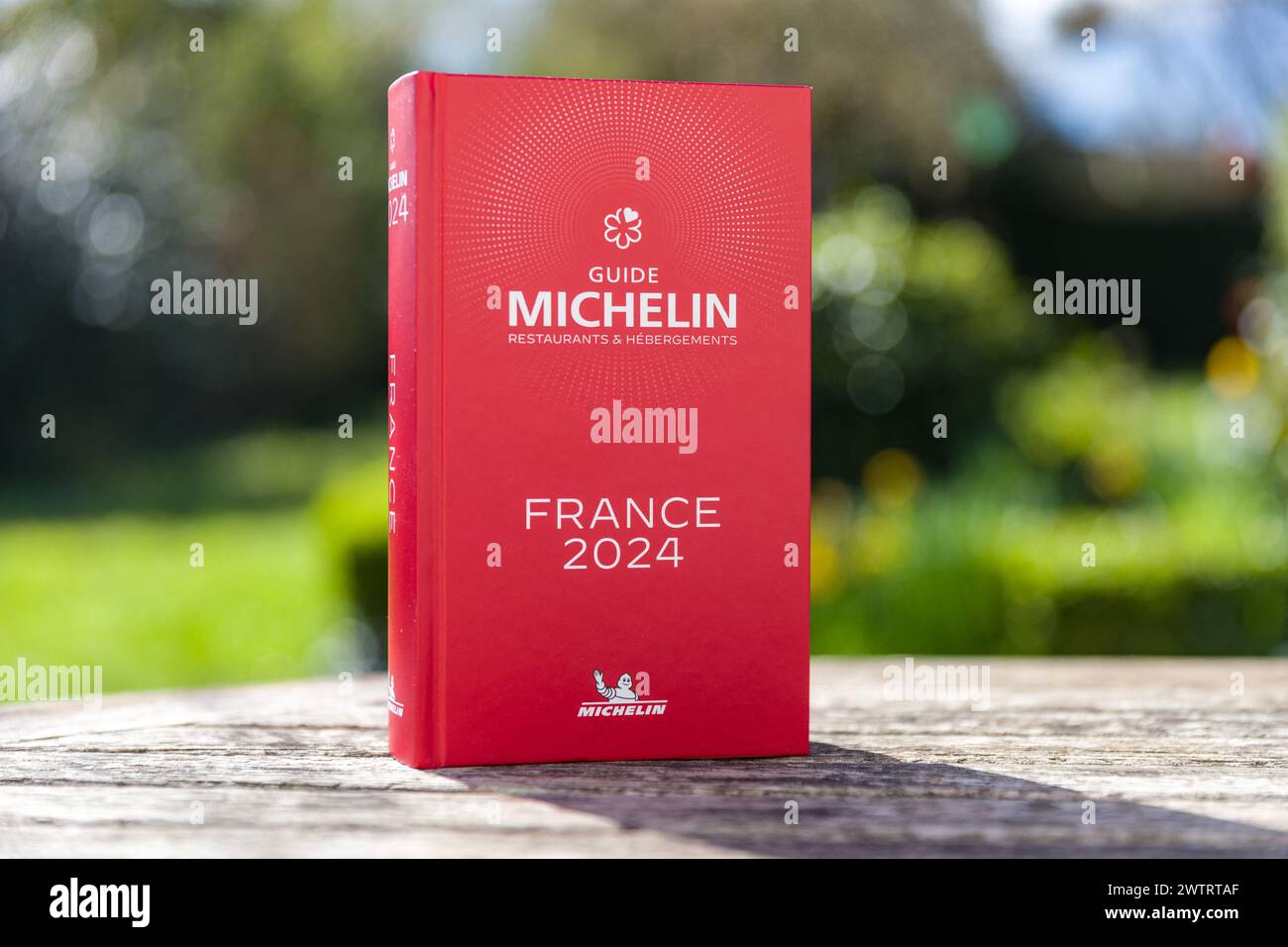 Tours, France. 19th Mar, 2024. The printed version of the 2024 Michelin ...