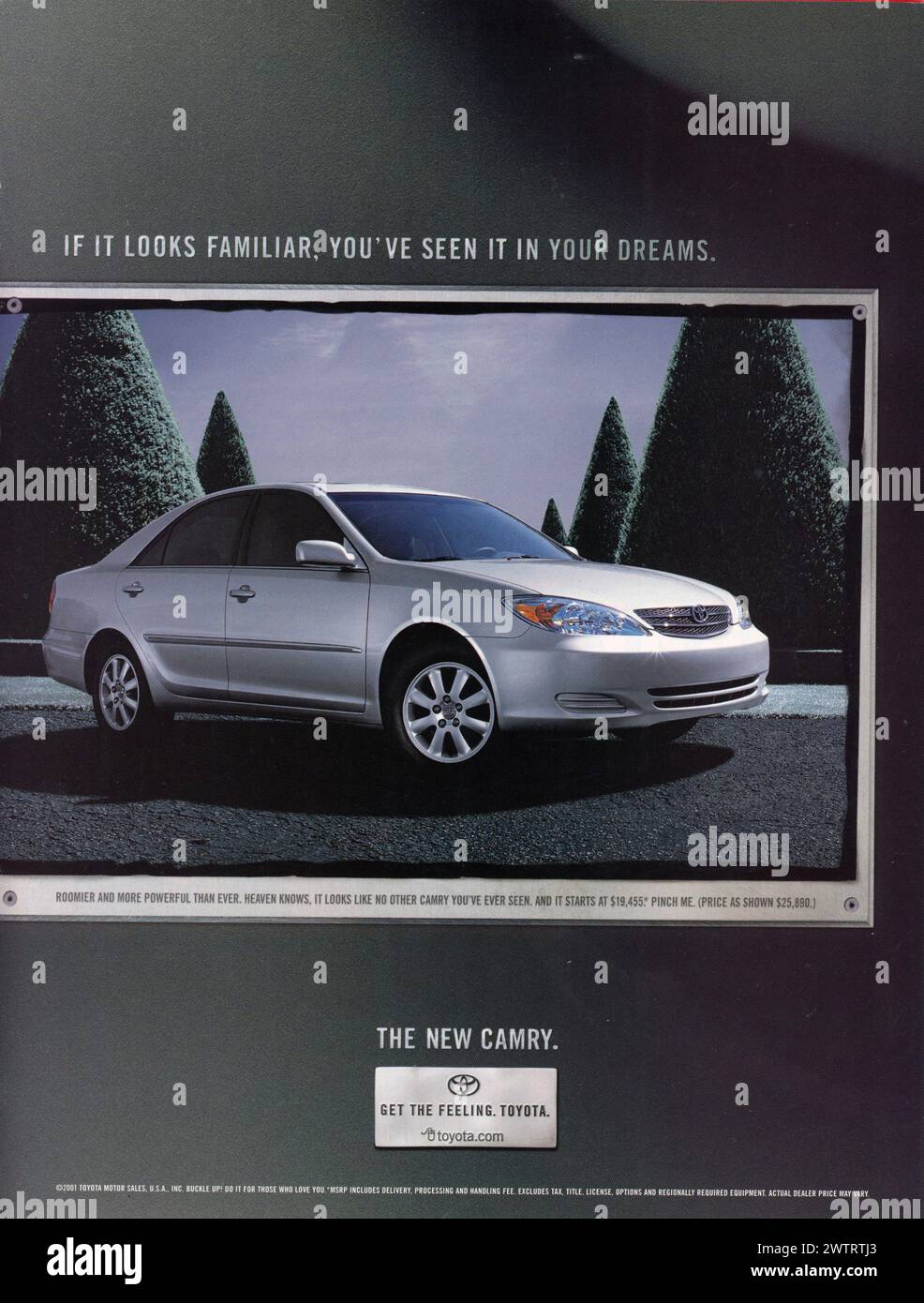 Vintage "Time" magazine 17 September 2001 issue advert, USA Stock Photo ...