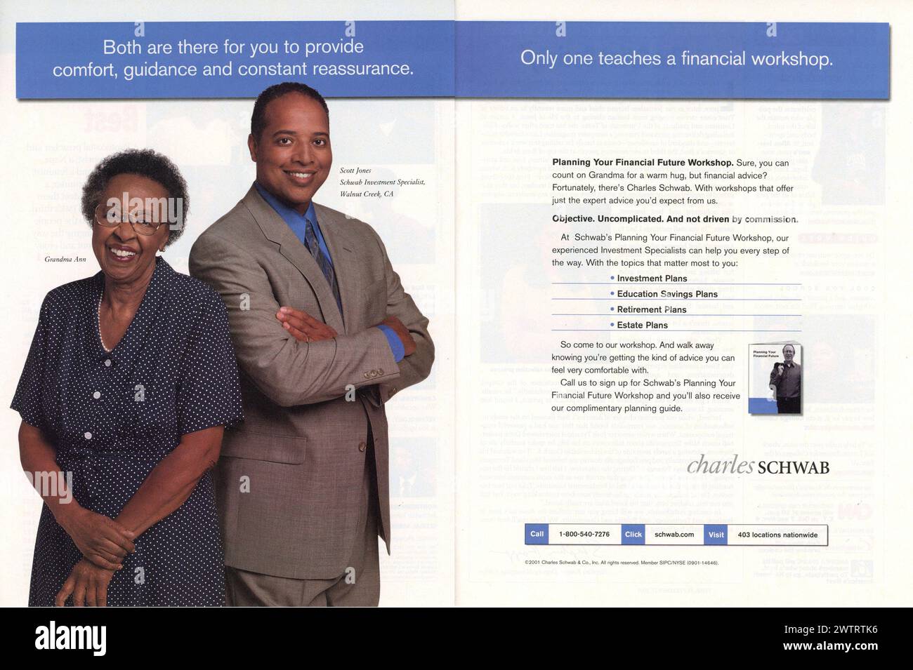 Vintage "Time" magazine 17 September 2001 issue advert, USA Stock Photo ...