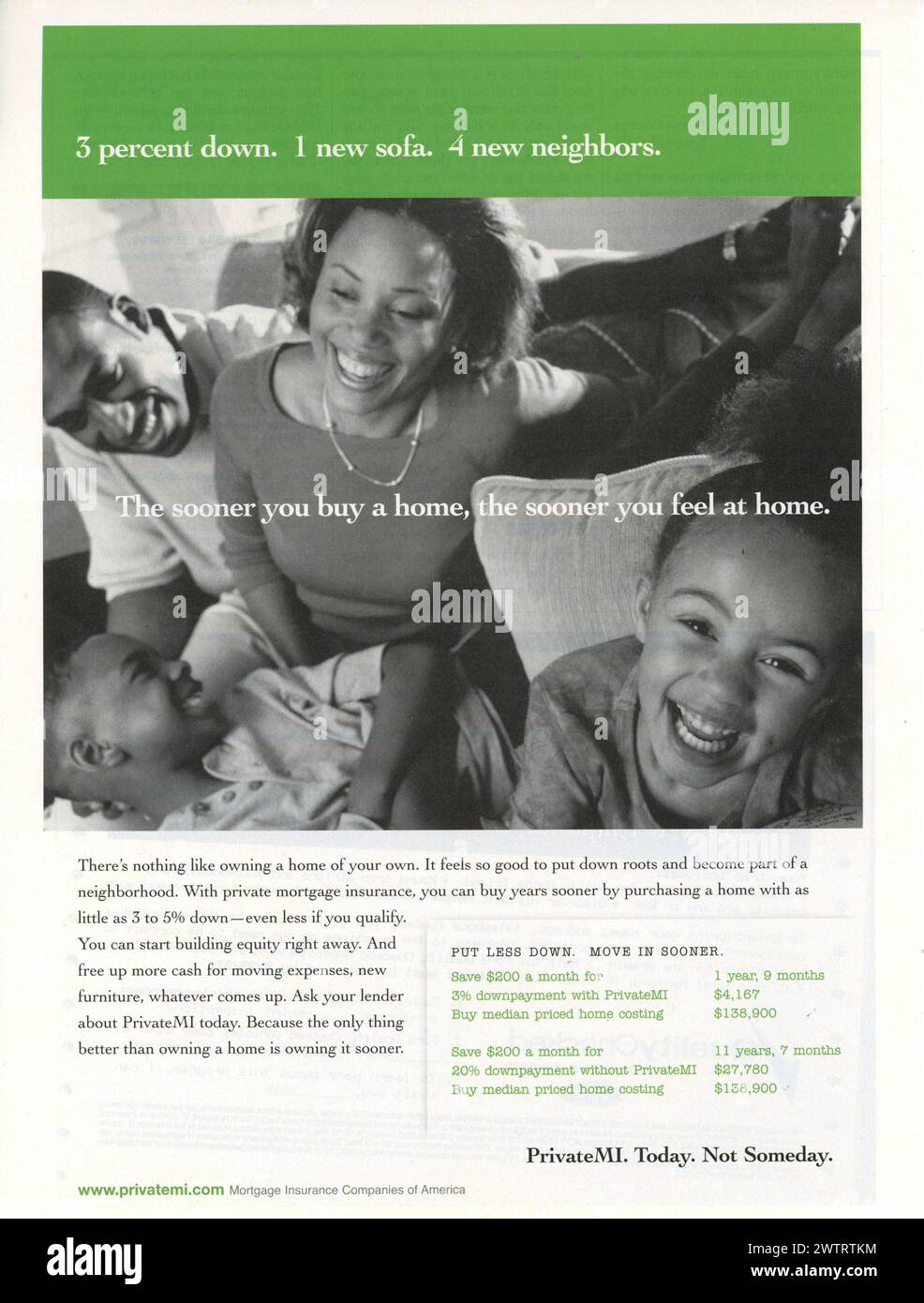 Vintage "Time" magazine 17 September 2001 issue advert, USA Stock Photo ...