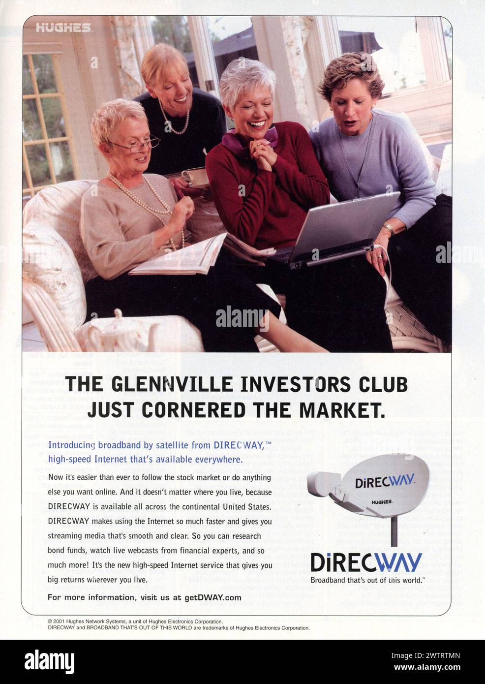 Vintage "Time" magazine 17 September 2001 issue advert, USA Stock Photo ...