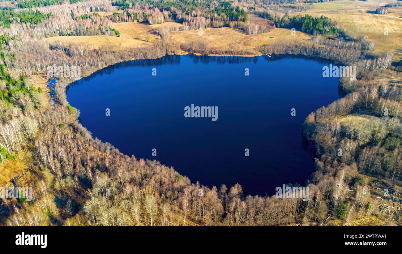 Lithuanian landscape from above spring hi-res stock photography and ...