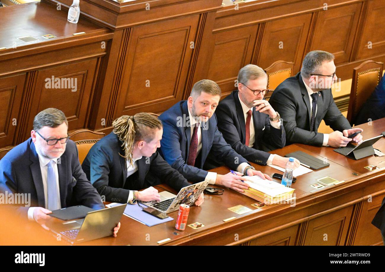 The Chamber of Deputies, the lower house of Czech parliament, adjourned ...