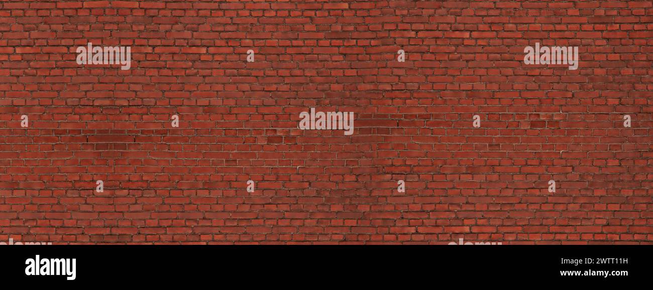 Color brick wall as background, banner design Stock Photo - Alamy