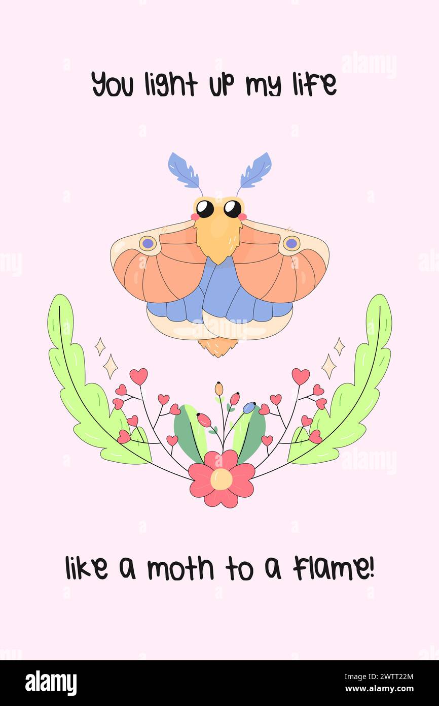 Baby worm moth Stock Vector Images - Alamy