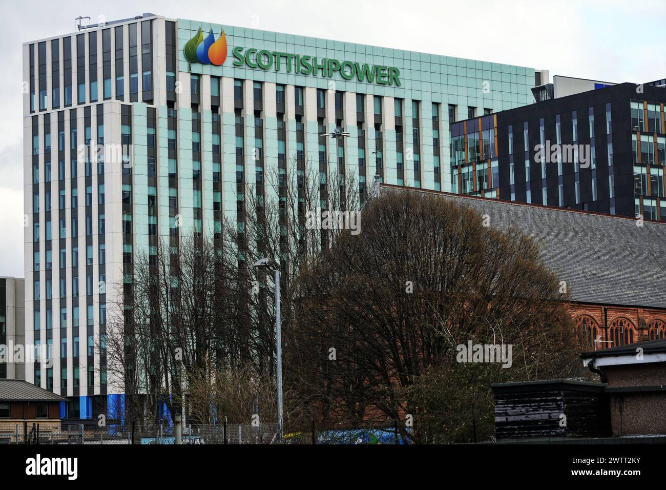 Scottish power logo hi-res stock photography and images - Alamy