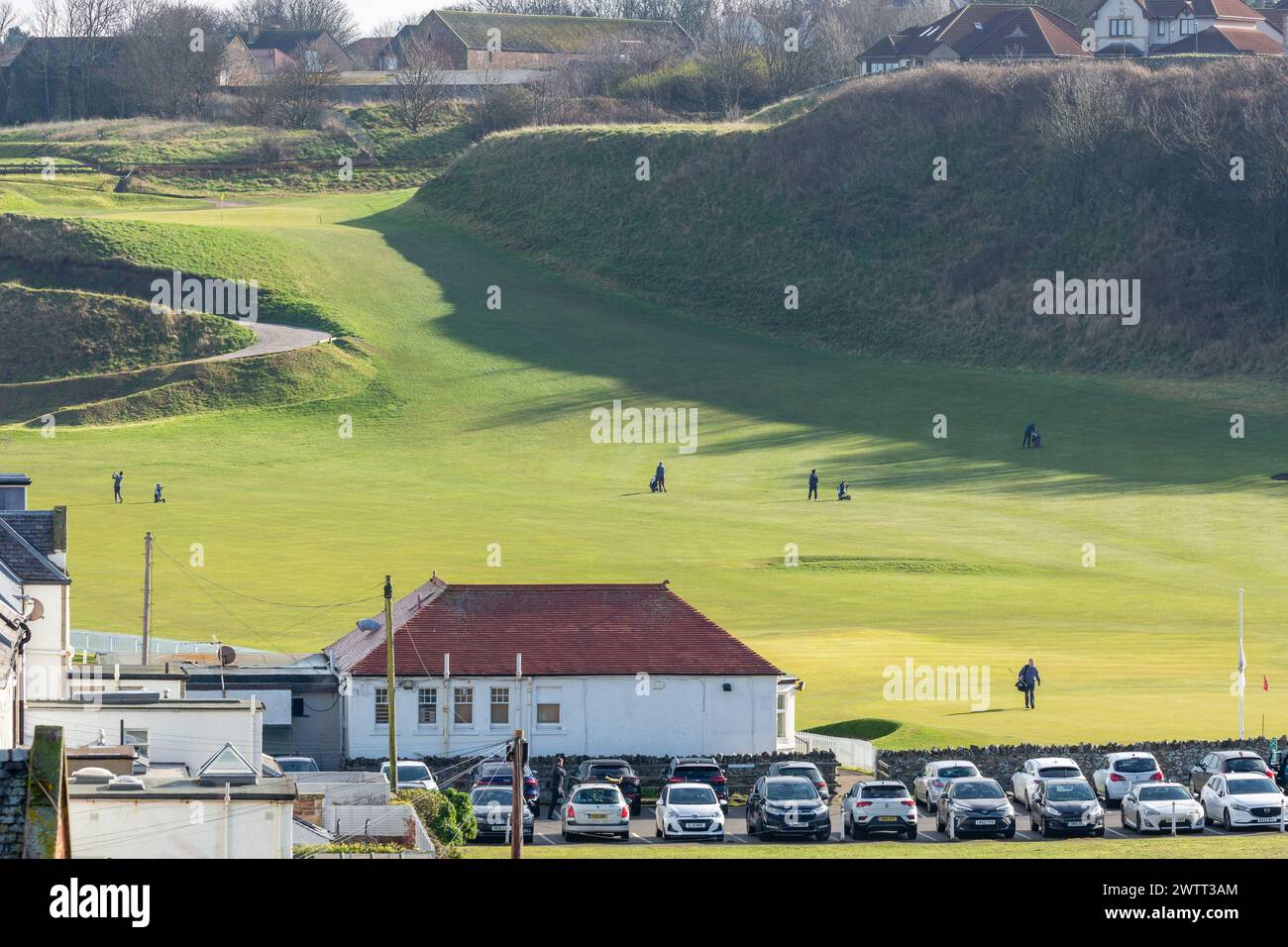 North Berwick Glen Golf Course Stock Photo - Alamy