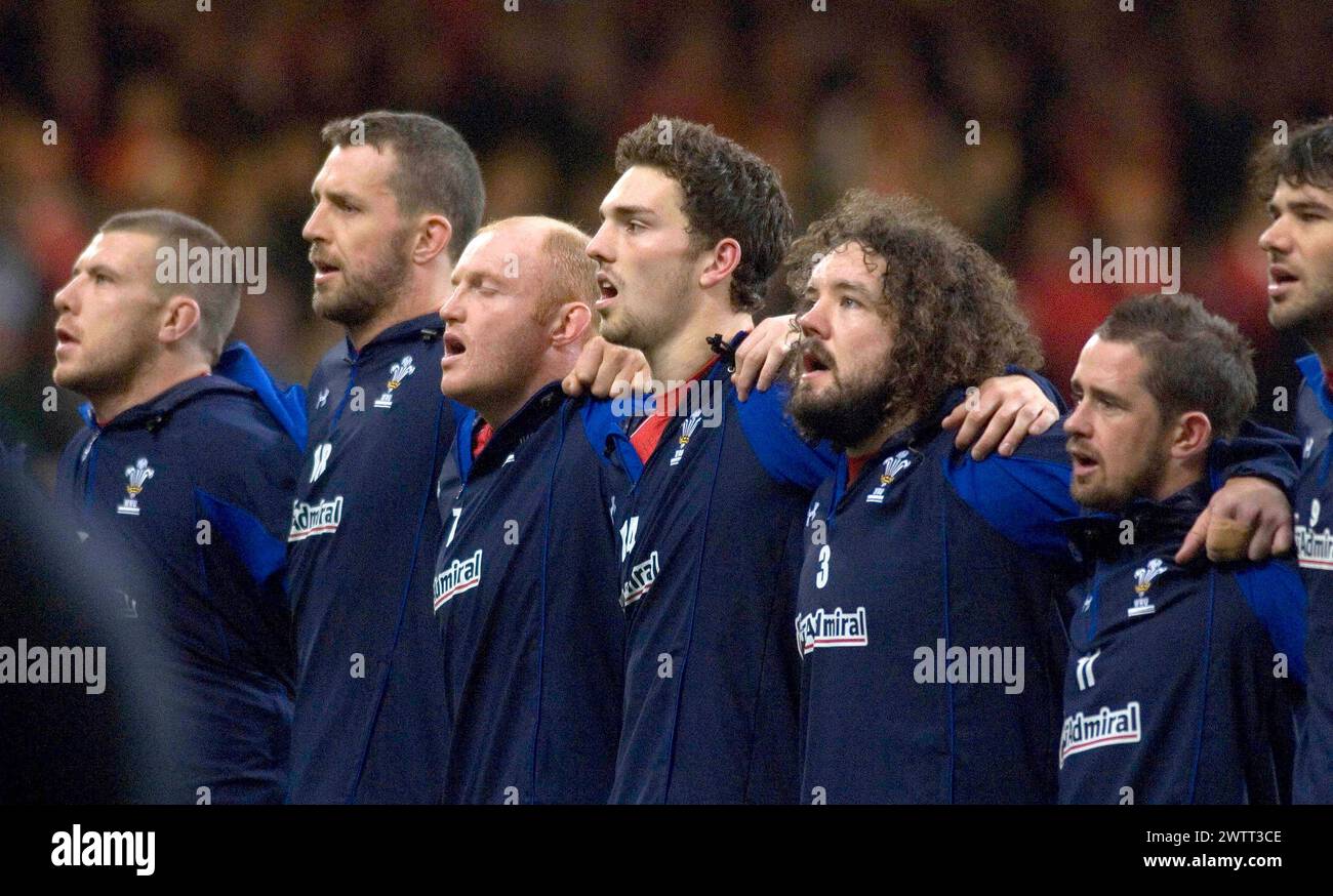 File pic of George North making his international debut at the start of ...