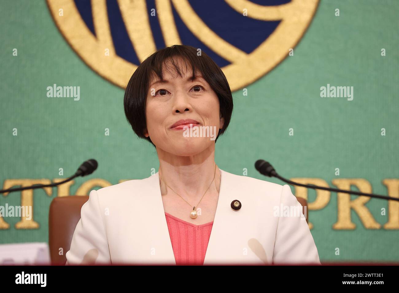 Tokyo, Japan. 19th Mar, 2024. Tomoko Tamura, chairperson of the ...