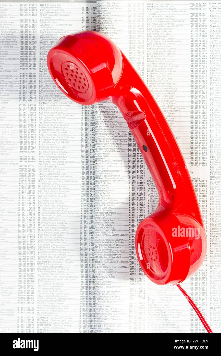 2024 phone book hi-res stock photography and images - Alamy