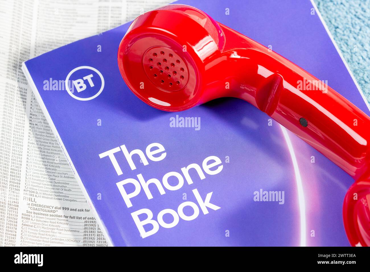 Bt phone book hi-res stock photography and images - Alamy