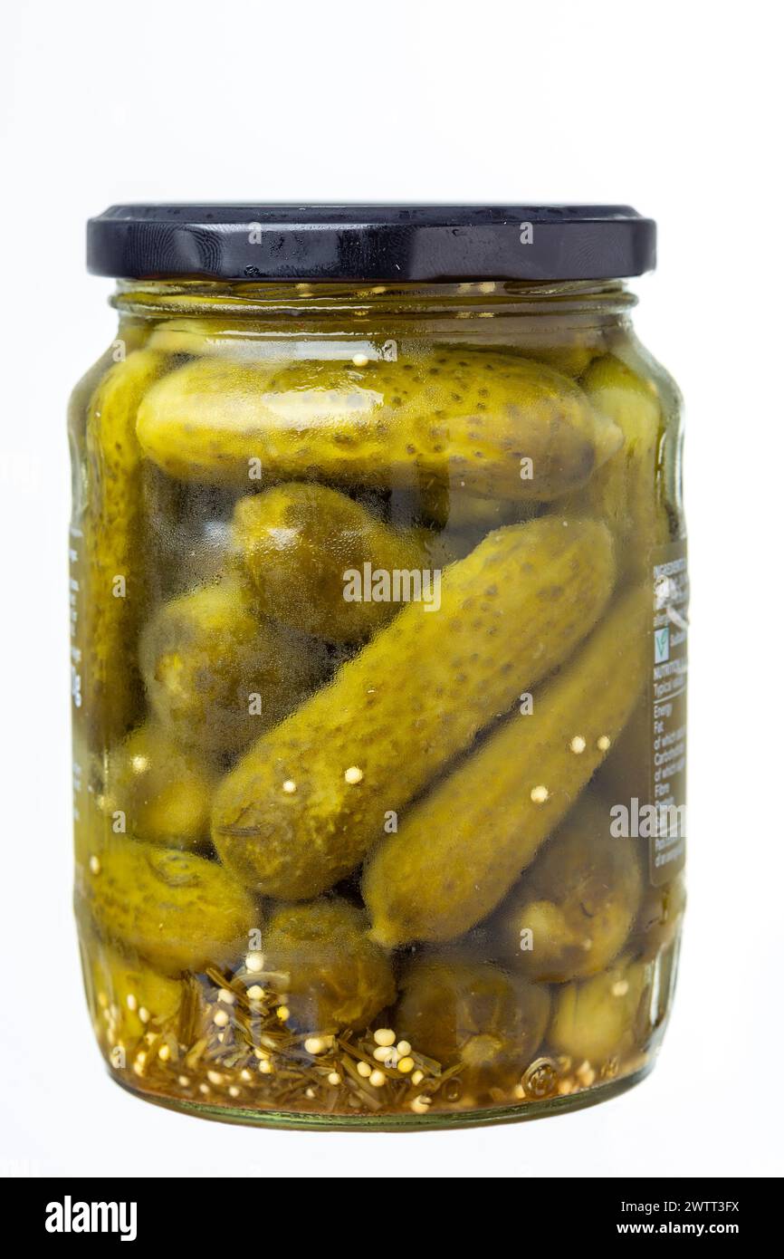 Pickled gherkin hi-res stock photography and images - Alamy
