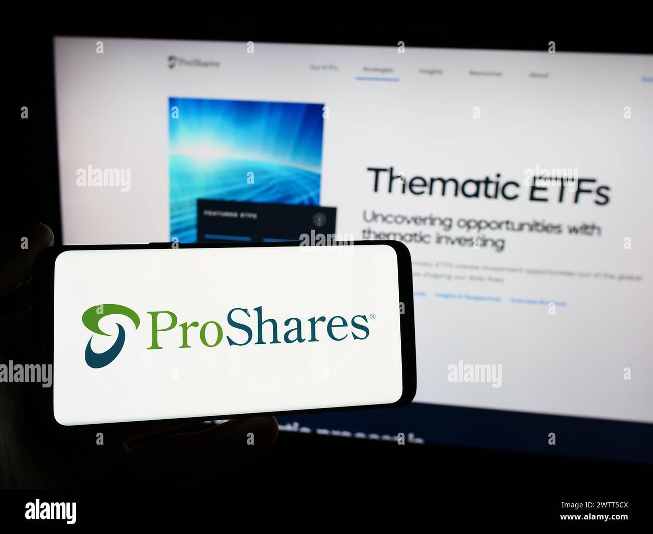 Proshares logo hi-res stock photography and images - Alamy