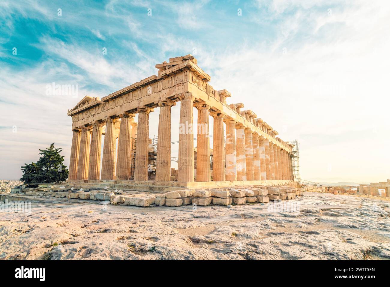 Acropoltemple hill athens hi-res stock photography and images - Alamy