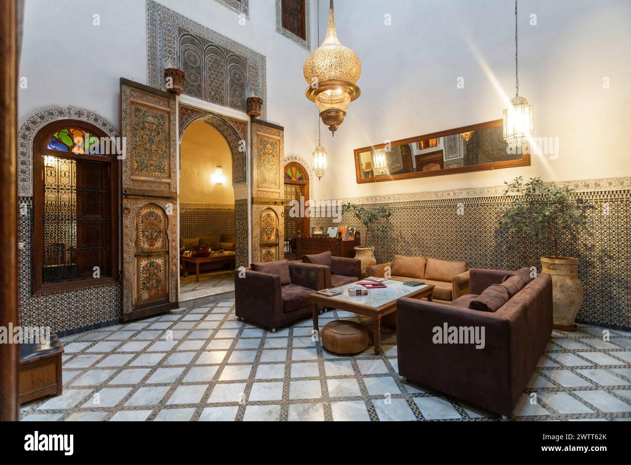 Arch in riad morocco hi-res stock photography and images - Alamy