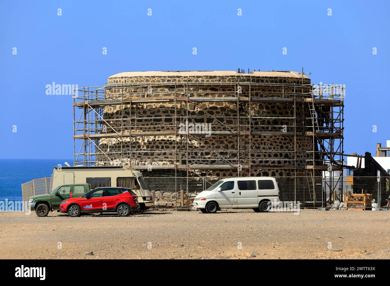 Toston tower castle hi-res stock photography and images - Alamy