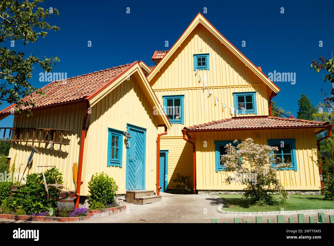 VIMMERBY, SWEDEN - 14 June 2023: Theme park Astrid Lindgren's World ...