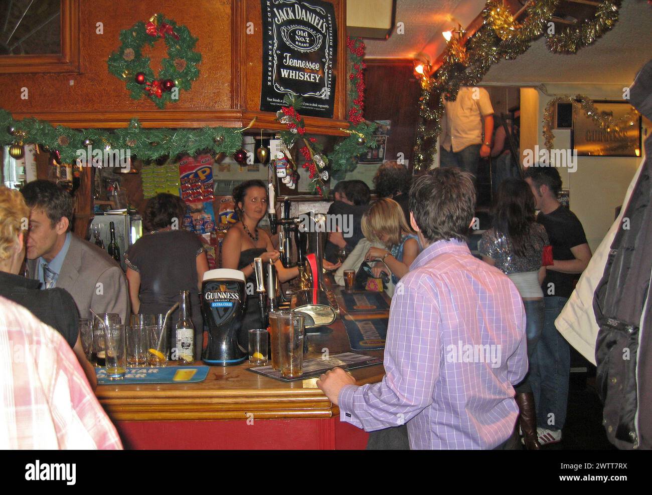 The Antelope Pub on the infamous Mumbles Mile near Swansea Stock Photo ...
