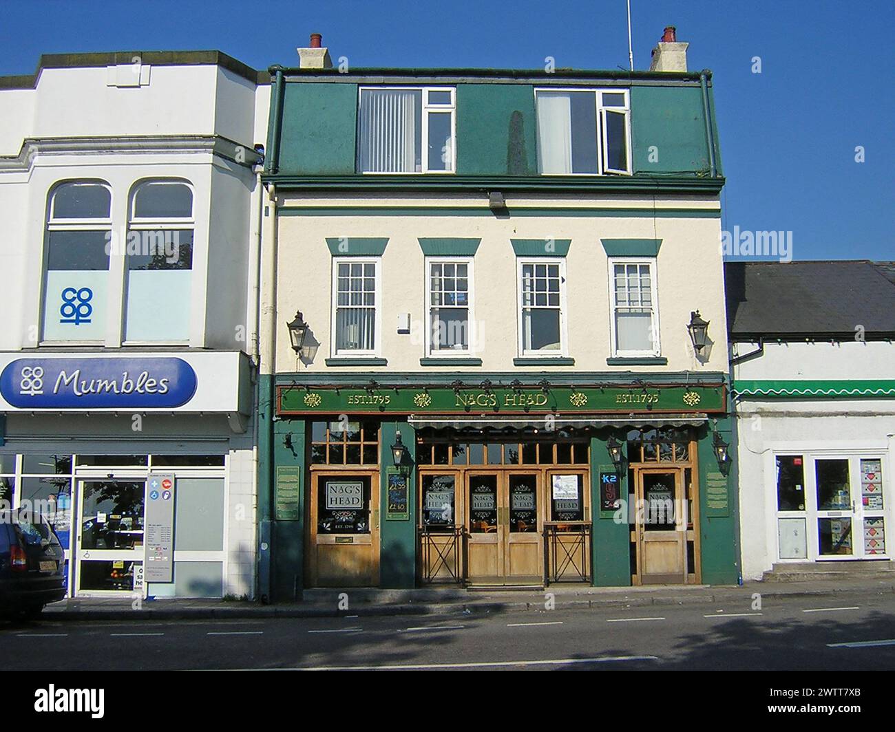 The Nags Head which was also known as The Oyster Catcher pub on the ...
