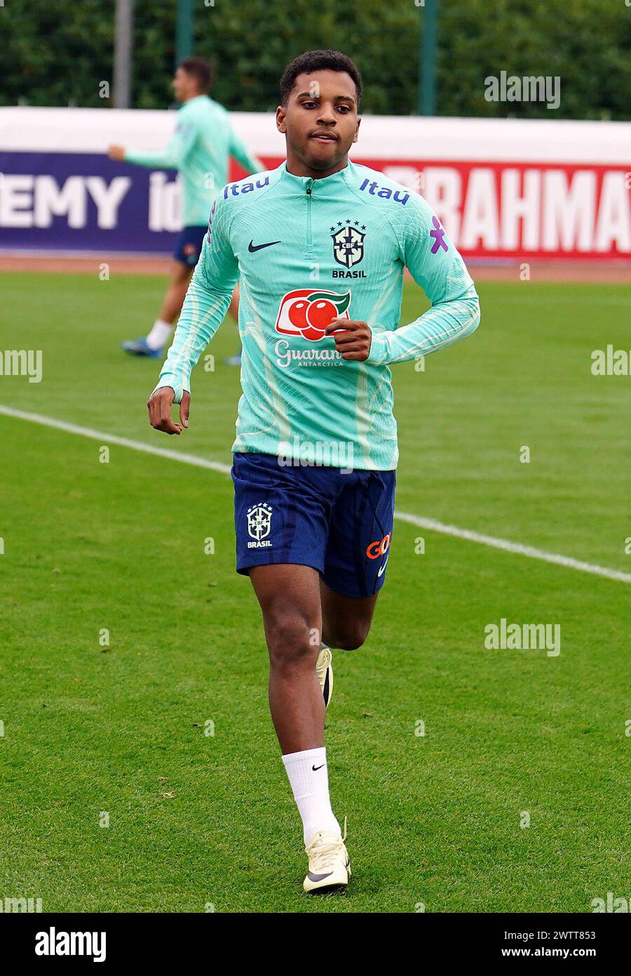 Brazil's Rodrygo during a training session at the Sobha Realty Training ...