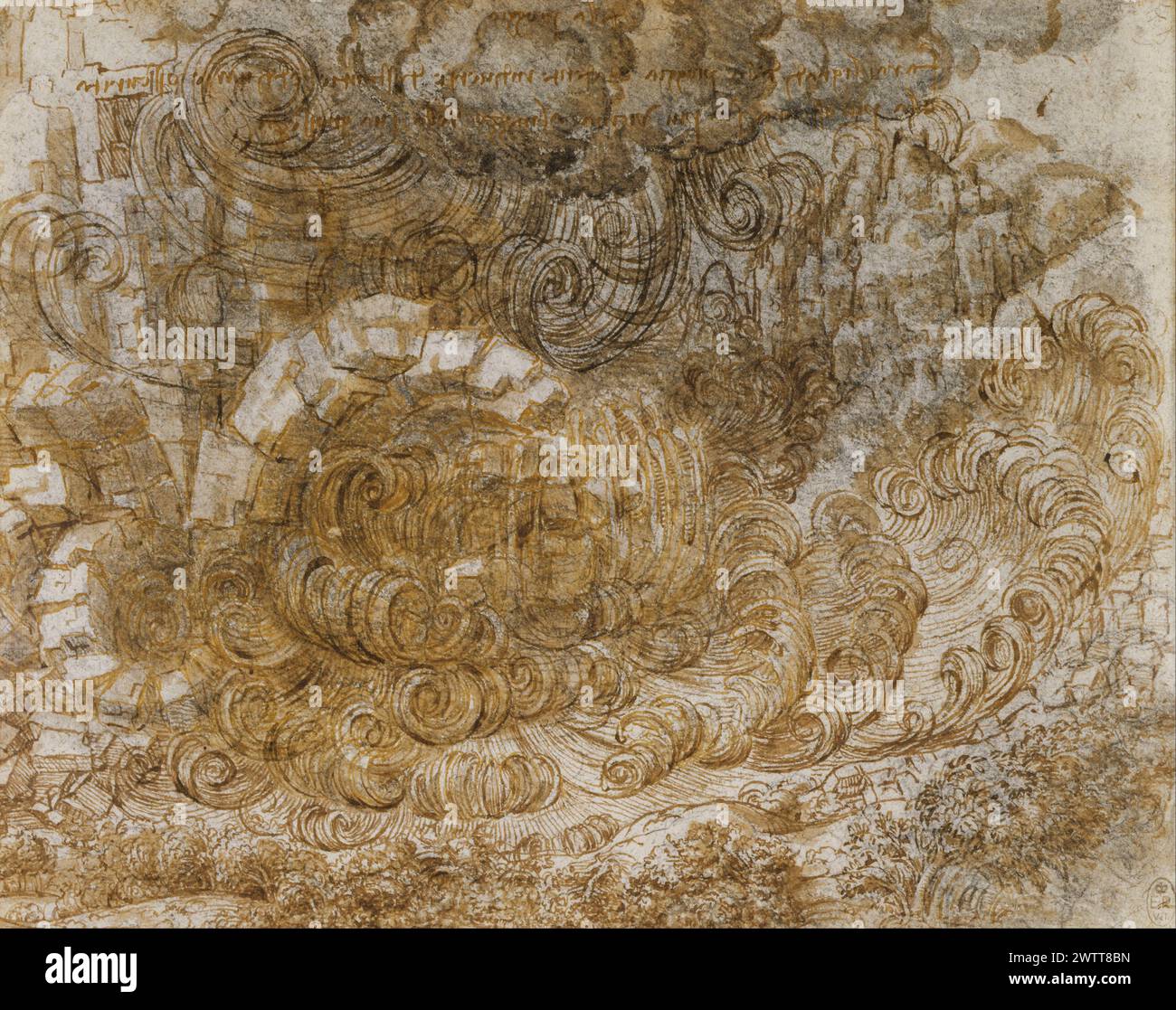 Drawn by leonardo da vinci hi-res stock photography and images - Alamy