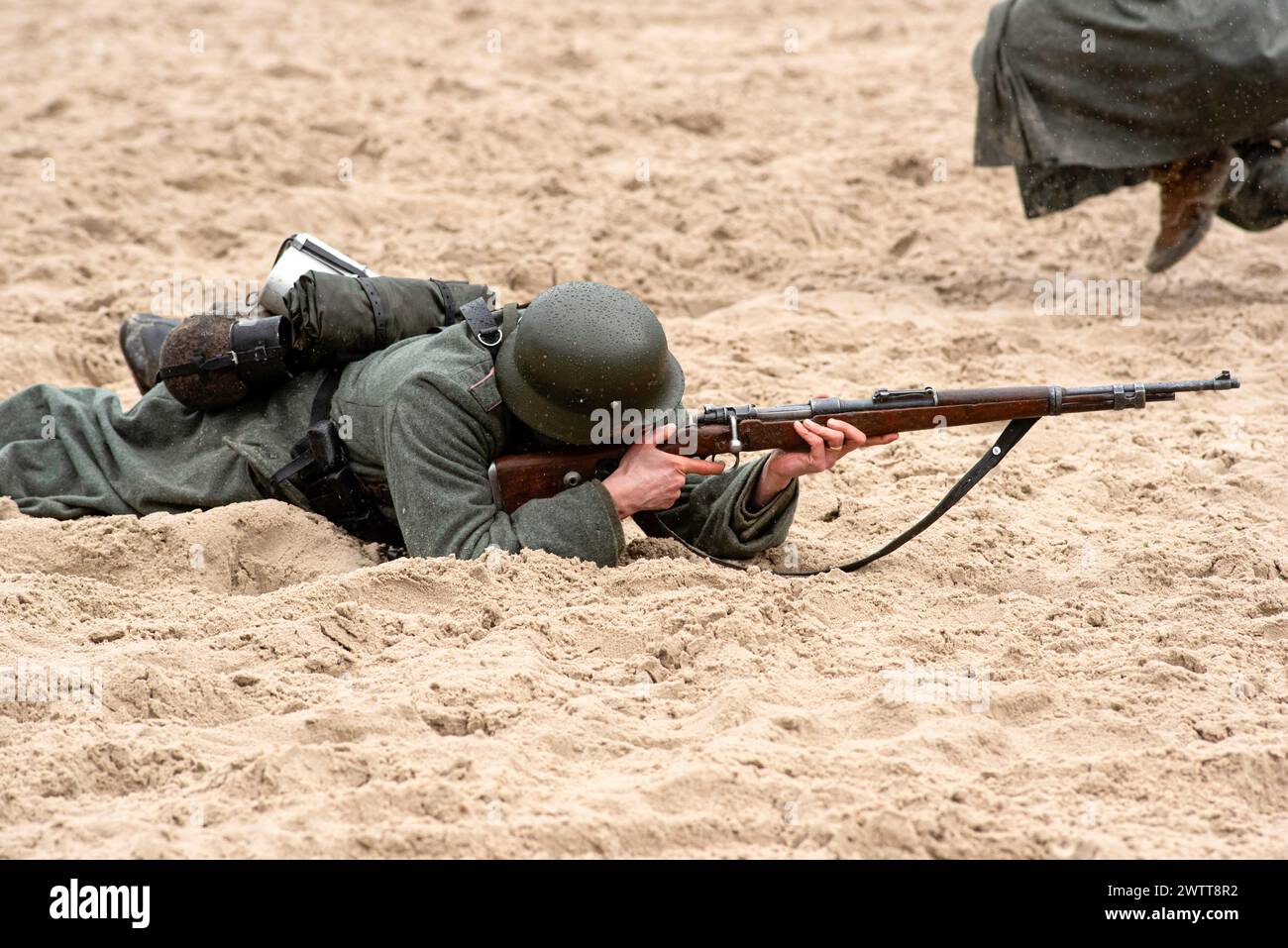 Historical reconstruction of the Battle of Kolobrzeg in Poland during ...