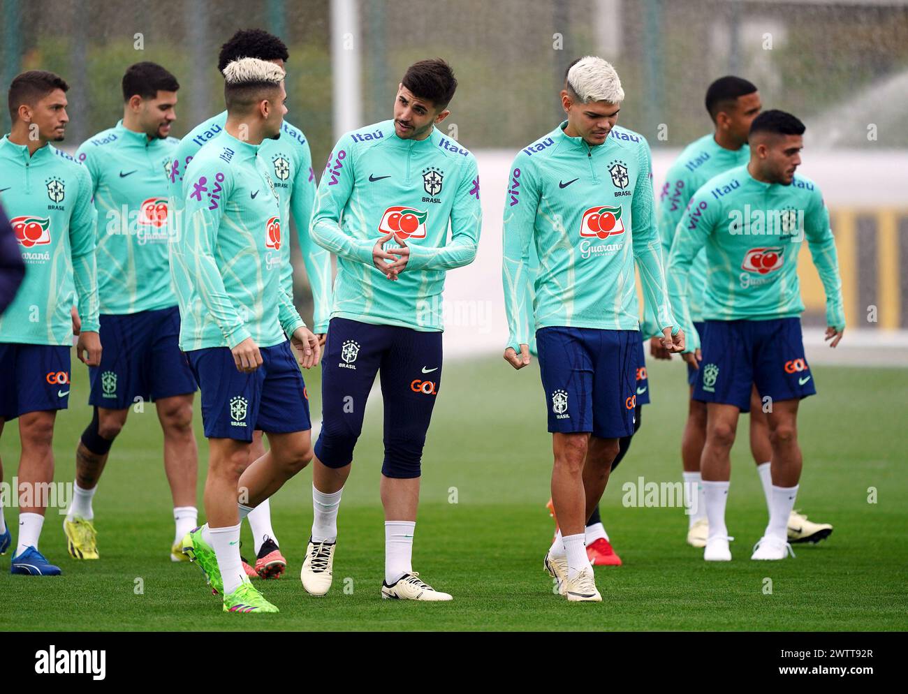 Brazil's Lucas Beraldo during a training session at the Sobha Realty ...