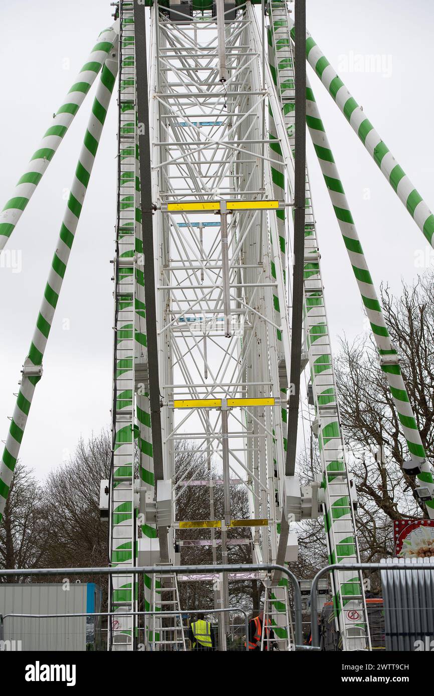 Windsor, Berkshire, UK. 19th March, 2024. A huge temporary 35 metre ...